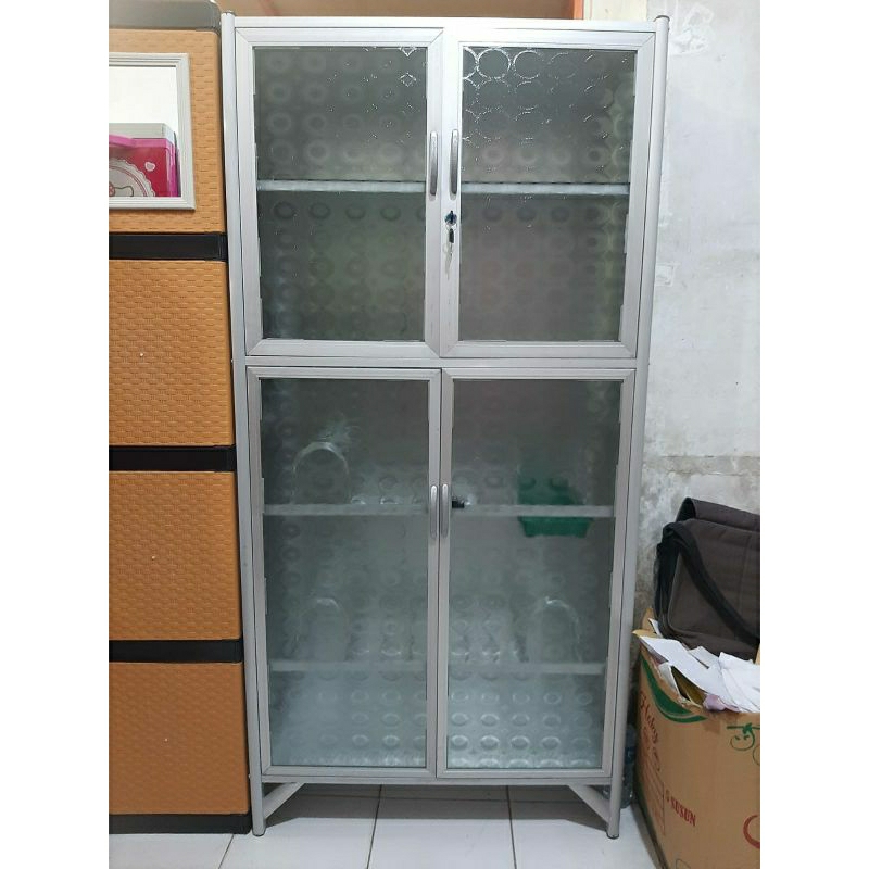 Jual RAK PIRING KACA KERAMIK TERTUTUP | RAK PIRING FULL KACA | Shopee ...