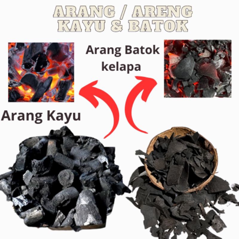 Jual Arang Areng Kayu Areng Batok Kelapa Pupuk Tanaman | Shopee Indonesia