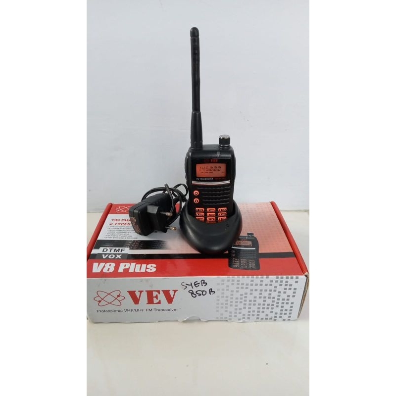 Jual Radio Ht vev8 plus vhf kondisi normal | Shopee Indonesia