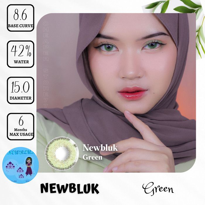 Jual SOFTLENS SOFLENS NEWBLUK ALL COLOR NORMAL 15MM | Shopee Indonesia