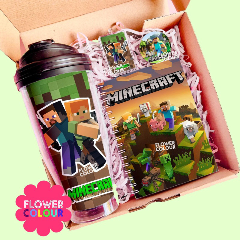 Jual BOX HAMPERS MINECRAFT | HAMPERS MINECRAFT | PAKET KADO HAMPERS ...