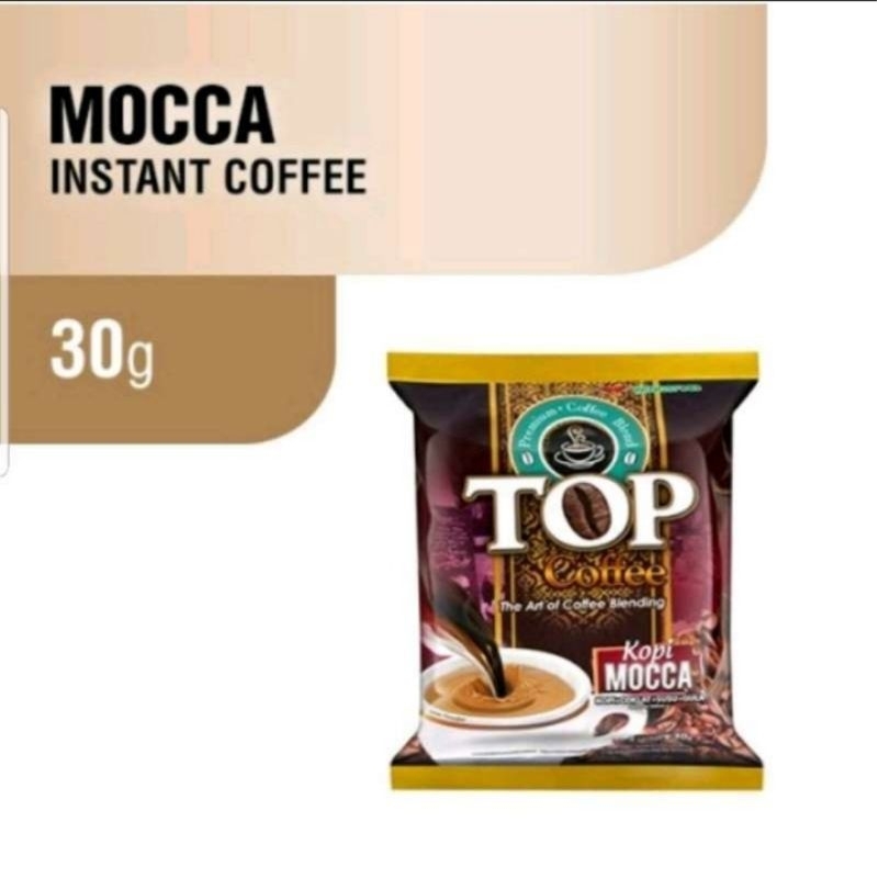 Jual top kopi mocca renceng 10 x 30 gr | Shopee Indonesia