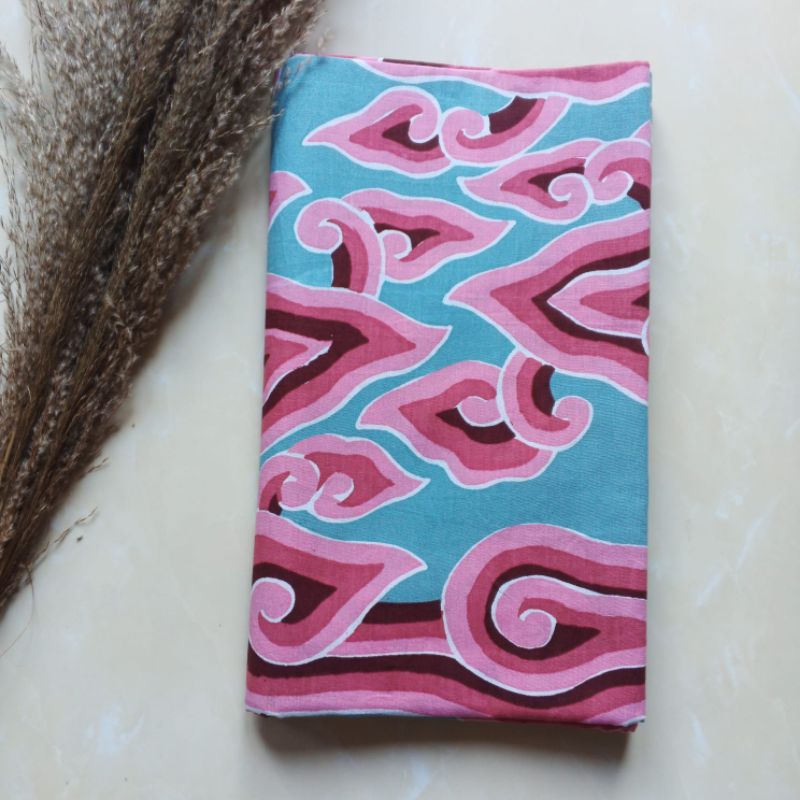 Jual batik.cirebon | Katun PREMIUM | Kain Mega Mendung Tosca Bayangan ...