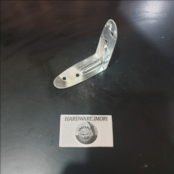 Jual Siku Rak L Warna Putih Bracket Tebal Besi Penyangga Ambalan ...