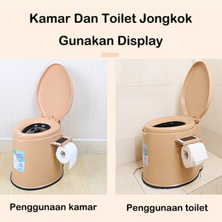 Jual WC Duduk Portable Toilet Duduk Portable Kloset Jongkok Pispot ...
