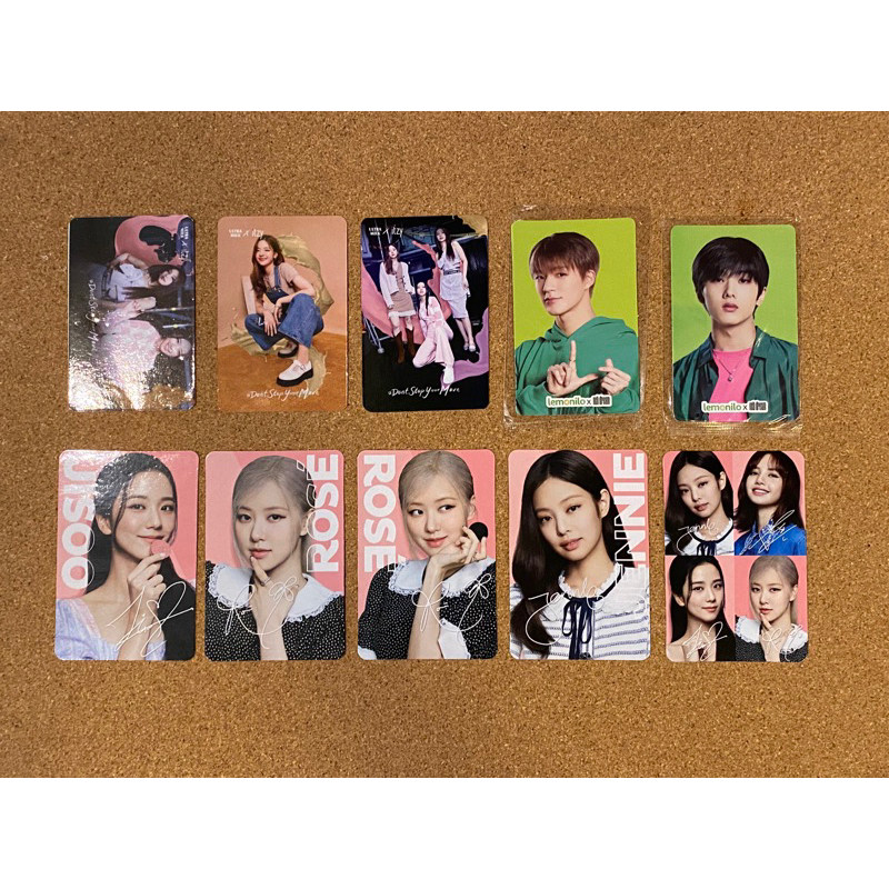 Jual Photo Card BLACKPINK oreo NCT lemonilo ITZY ultra milk official ...
