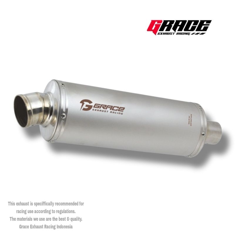 Jual knalpot original grace type gr2 series silincer only | Shopee ...