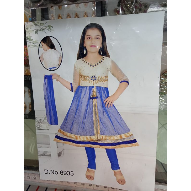 Jual Anarkali Baju India Anak Kostum Cosplay Carnaval Pesta Princess ...