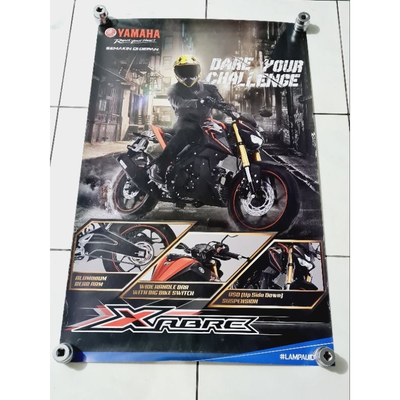 Jual Poster Jumbo Motor YAMAHA XABRE ORI | Shopee Indonesia