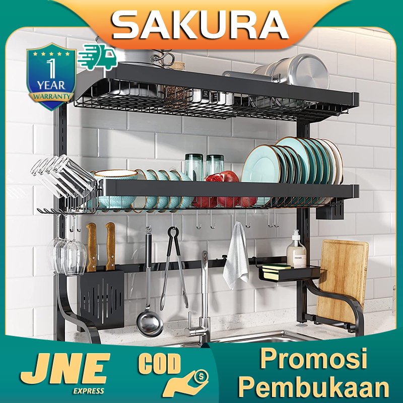 Jual Weyon Sakura Rak Piring Rak Dapur Cuci Piring Rak Wastafel Cuci ...