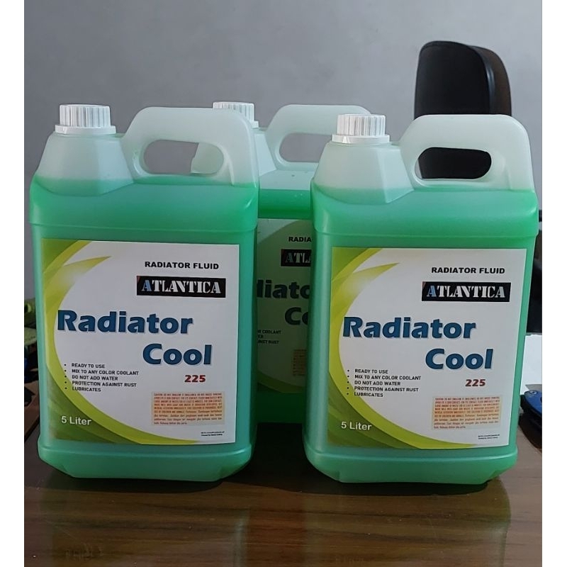 Jual Air Radiator Coolant 5 liter ATLANTICA Hijau Merah Green Pendingin ...