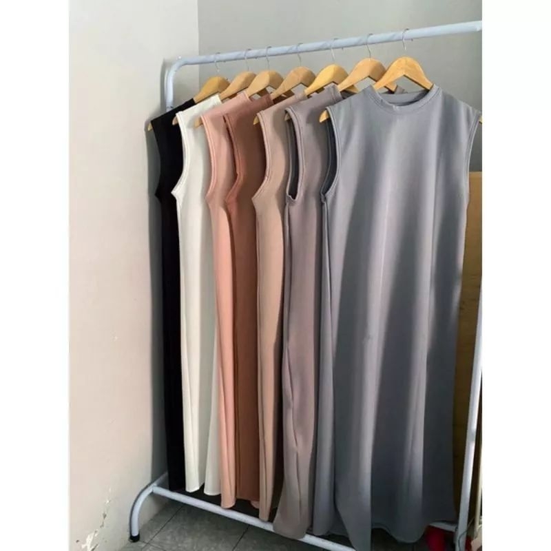 Jual LONG DRESS RAJUT /INER ANYA KNIT / INNER ANYA KNIT RAJUT HIGH ...