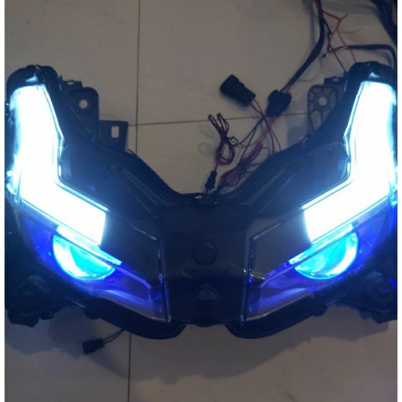 Jual REFLEKTOR HEADLAMP ADV 150/160 PLUS PROJECTOR AES BILED Turbo Se ...
