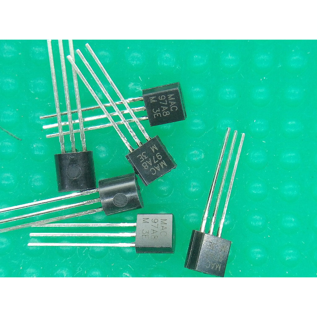 Jual MAC97A8 MAC 97A8 1A 600V 2V Two-way Thyristor 5mA TRIACs TO-92 ...