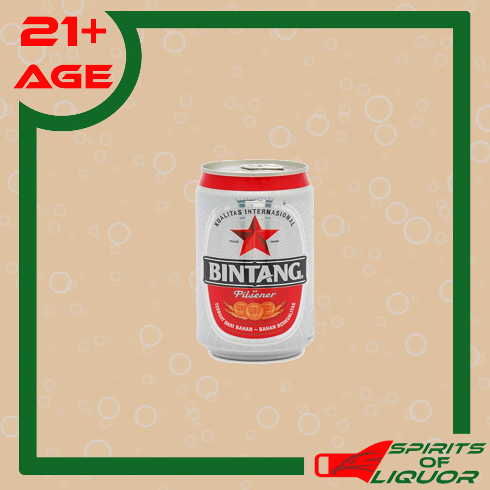 Jual Bir Bintang Can 320ml (1 dus isi 24 kaleng) | Shopee Indonesia