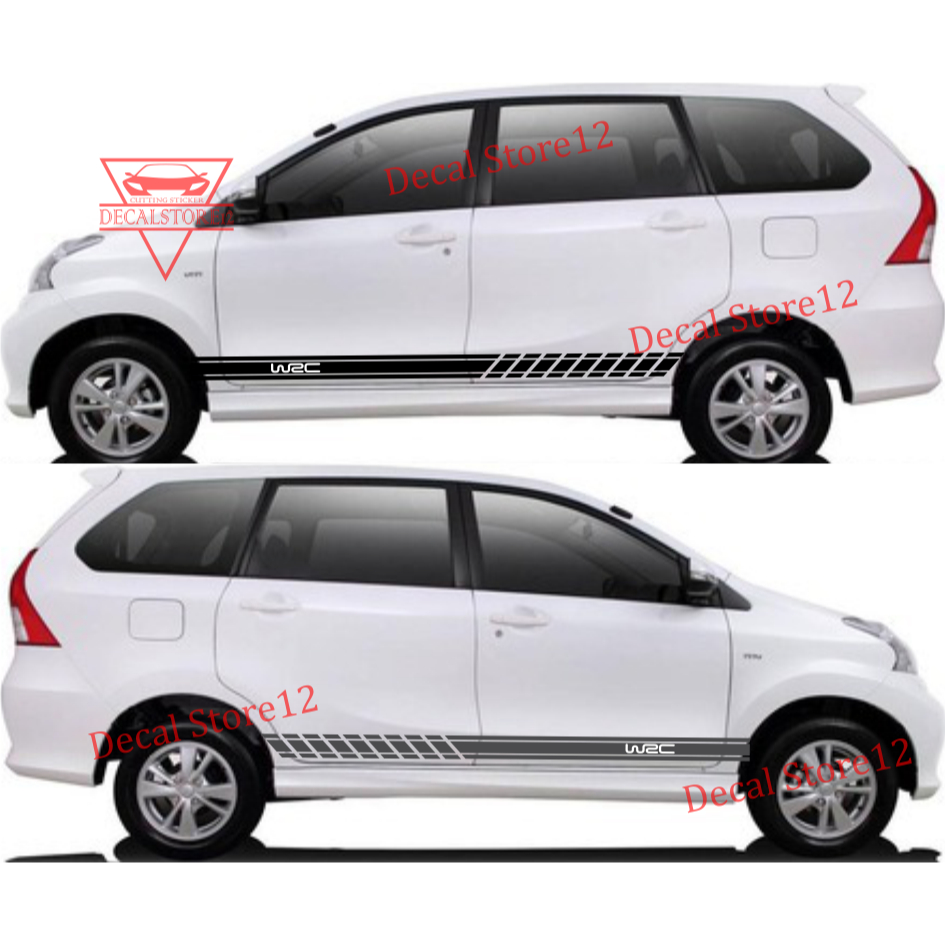 Jual stiker sticker list wrc stiker list mobil minimalist toyota avanza ...