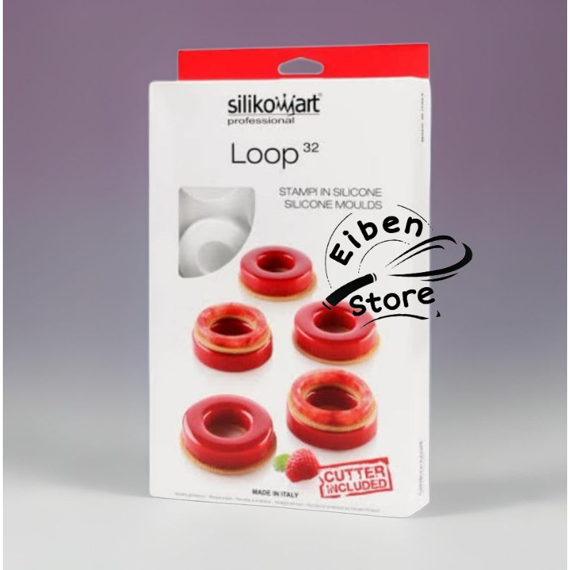 Jual Silikomart Loop 32 Silicone Baking & Freezing Mold + Cutter | Shopee Indonesia