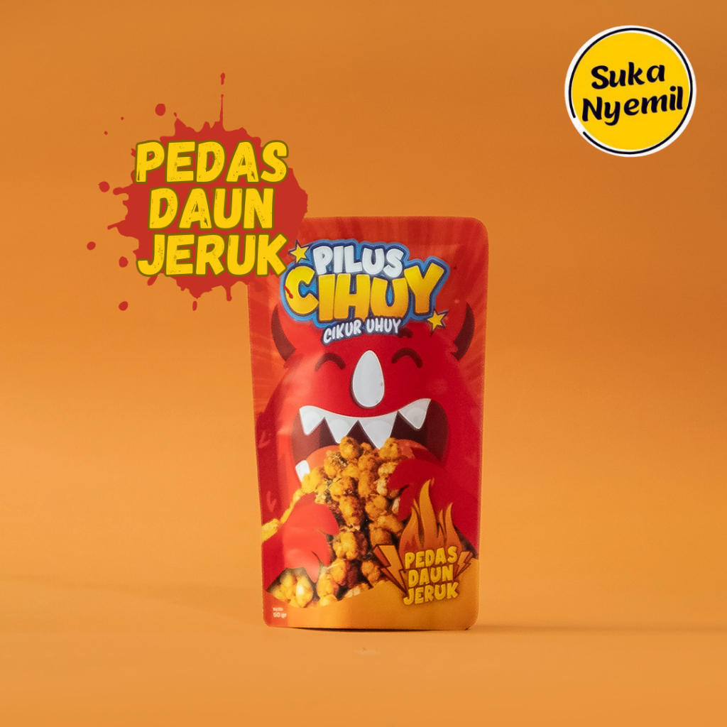 Jual SUKA NYEMIL - Pilus Cihuy Pedas Daun Jeruk (50 gram) Cikur Uhuy ...