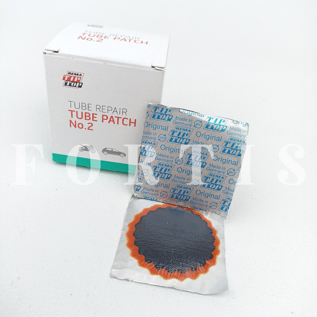 Jual REMA TIP TOP Tambal Ban Tube Patch No. 2 [Made In Germany] | Shopee Indonesia