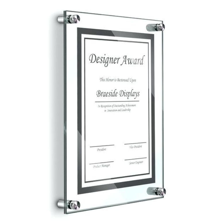 Jual Acrylic Display 2mm Frame Dinding Akrilik Bingkai Wall Custom ...