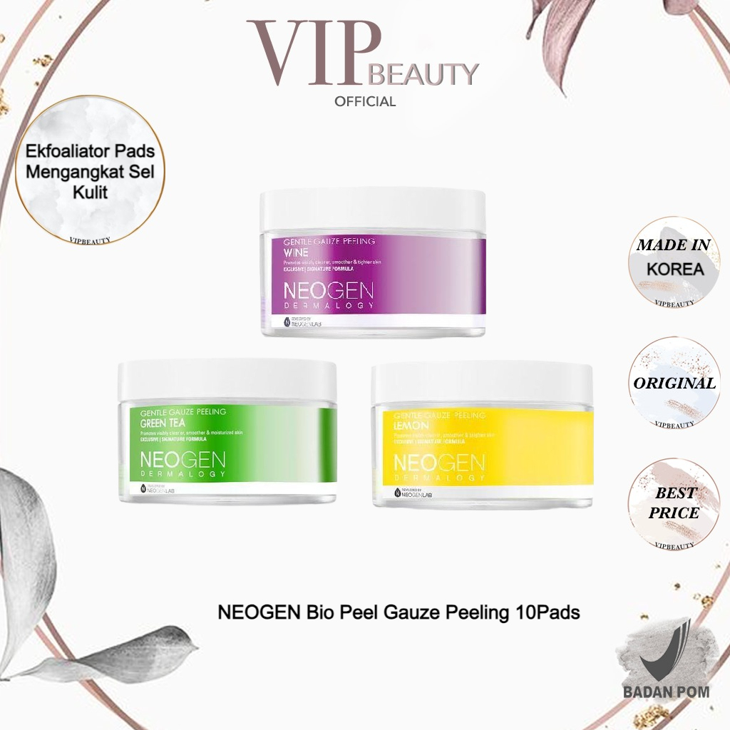 Jual NEOGEN Dermalogy Exclusive Bio Peel Gauze Peeling 10Pads | Shopee Indonesia
