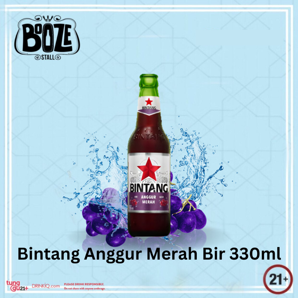 Jual Bintang Anggur Merah Bir 330ml | Shopee Indonesia