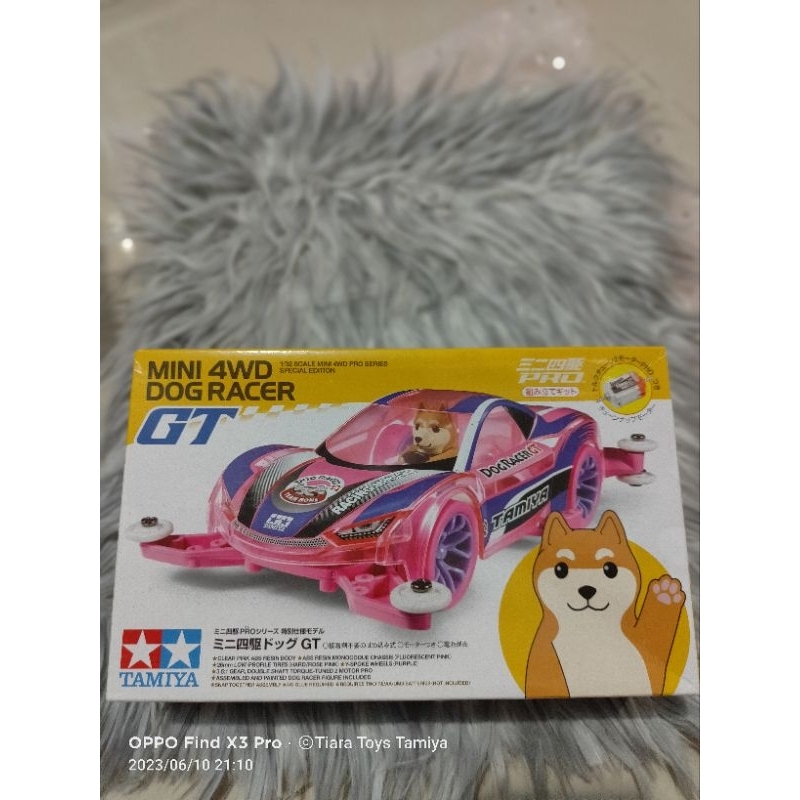 Jual Tamiya 95366 Mini 4WD Dog Racer GT ( Ban Pink Hard ) | Shopee ...