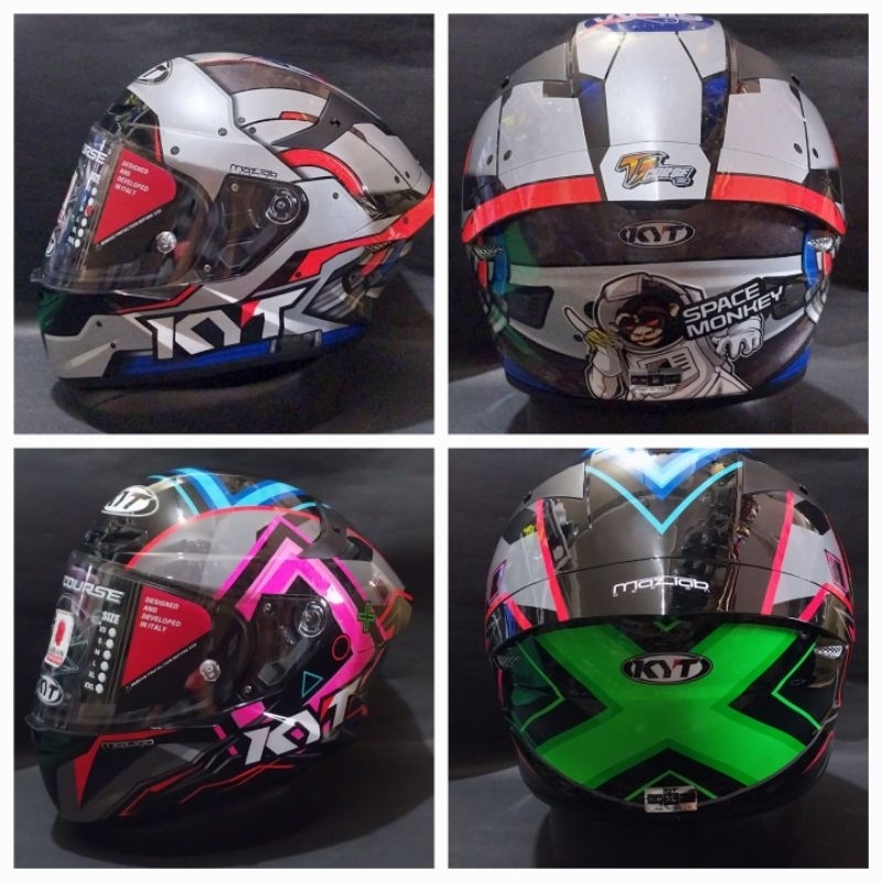 Jual HELM KYT TTC RATAPARK | HELM KYT TT COURSE 100%ORIGINAL | Shopee ...