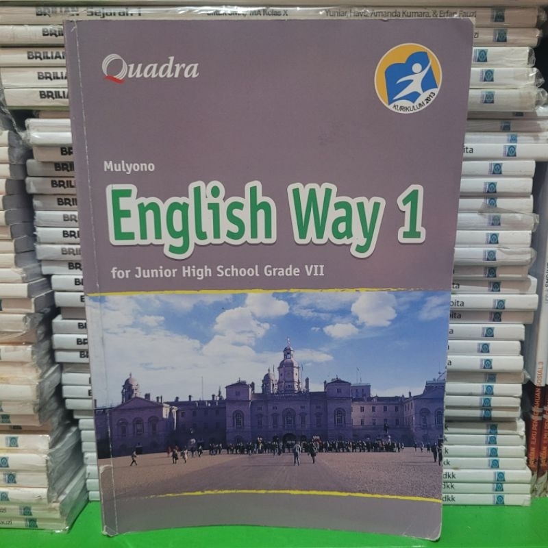 Jual BUKU BEKAS ENGLISH WAY KELAS 1 SMP QUADRA | Shopee Indonesia