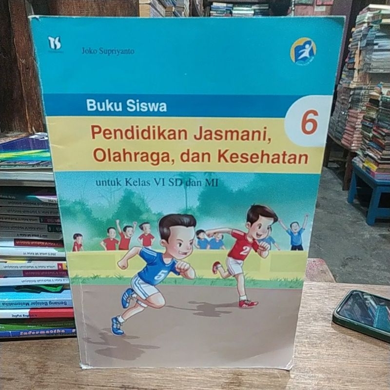 Jual buku siswa pendidikan jasmani olahraga dan kesehatan untuk SD kelas 6 (original) | Shopee ...