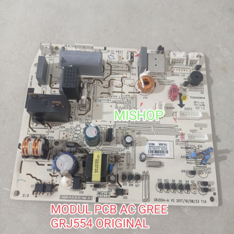 Jual MODUL PCB AC GREE FROZEN POWER GRJ554 ORIGINAL | Shopee Indonesia