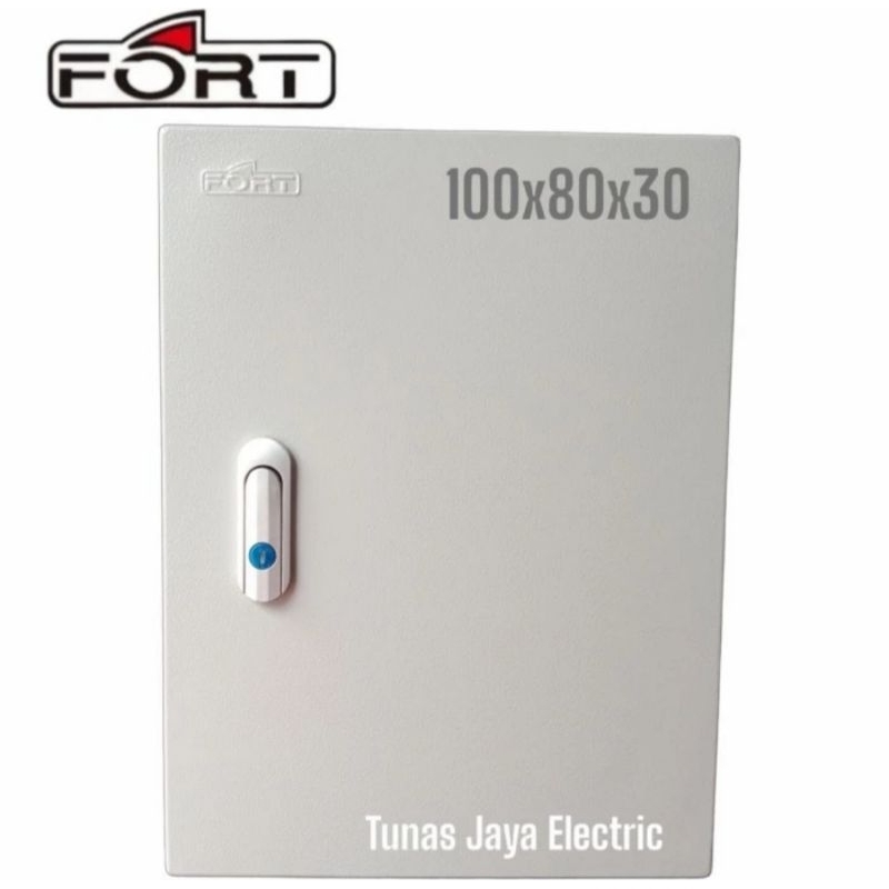 Jual Box Panel Metal 100x80x30 INDOOR IP55 FORT (PREMIUM) | Shopee ...