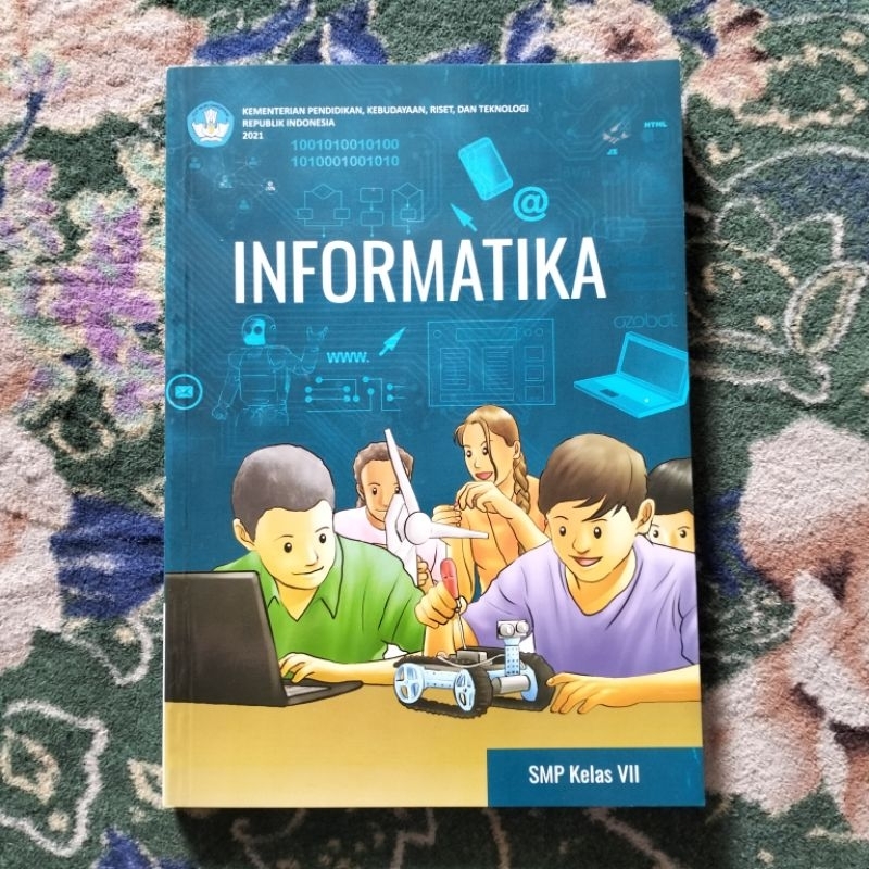 Jual ORIGINAL BUKU INFORMATIKA KELAS 7 SMP KURIKULUM MERDEKA | Shopee Indonesia