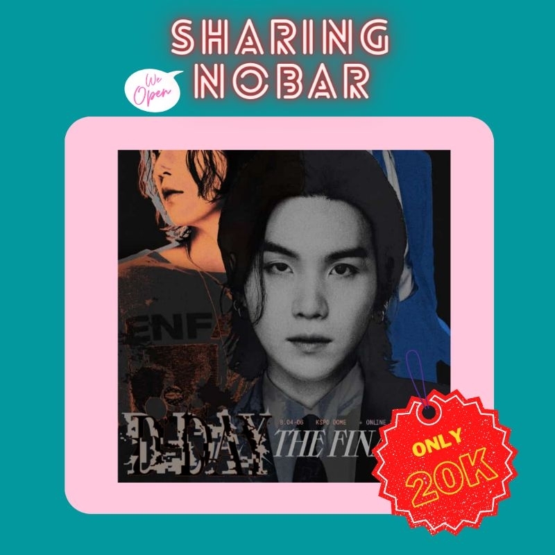 Jual SHARING NOBAR / RECORDING SUGA AGUST D TOUR D DAY THE FINAL KSPO DOME | Shopee Indonesia