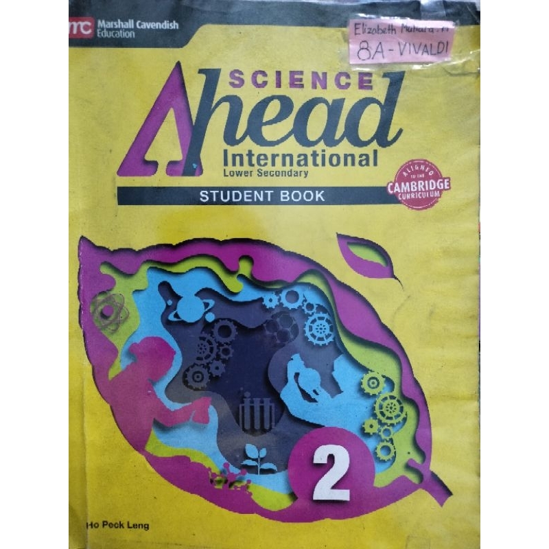 Jual BUKU SCIENCE AHEAD STUDENT BOOK GRADE 8/KELAS 2SMP || Cambridge ...