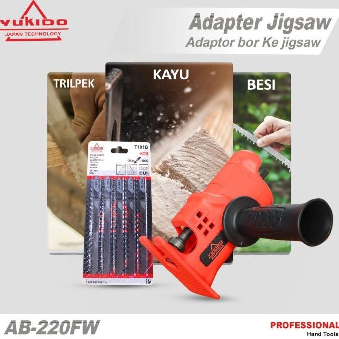 Jual TERMURAH!! Yukido Saw Head Adapter Bor To Jigsaw Adaptor ...