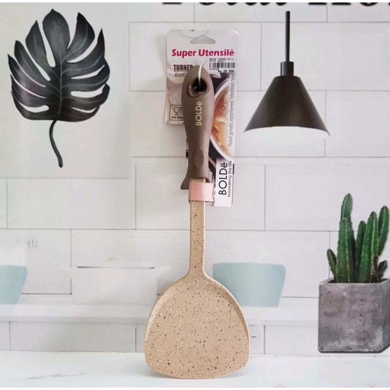 Jual Super UTENSILE Granite Series SPATULA Beige Original BOLDe ...