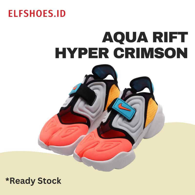 Jual NIKE AQUA RIFT HYPER CRIMSON Ready Stock | Shopee Indonesia