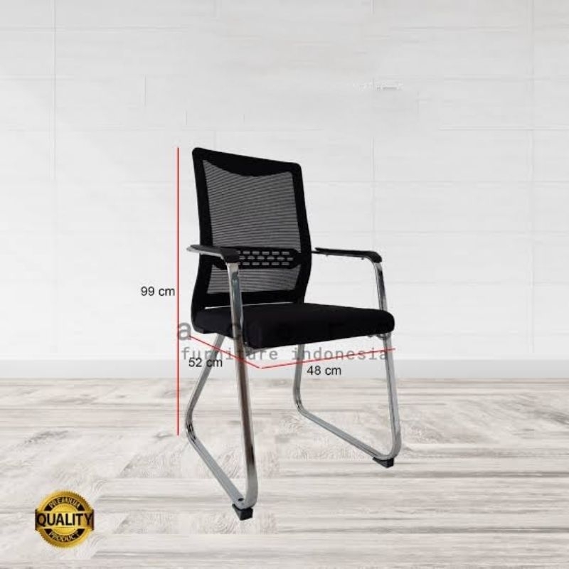 Jual Kursi Kantor Hadap / Kursi Hadap Jaring / Kursi Kantor Jaring ...