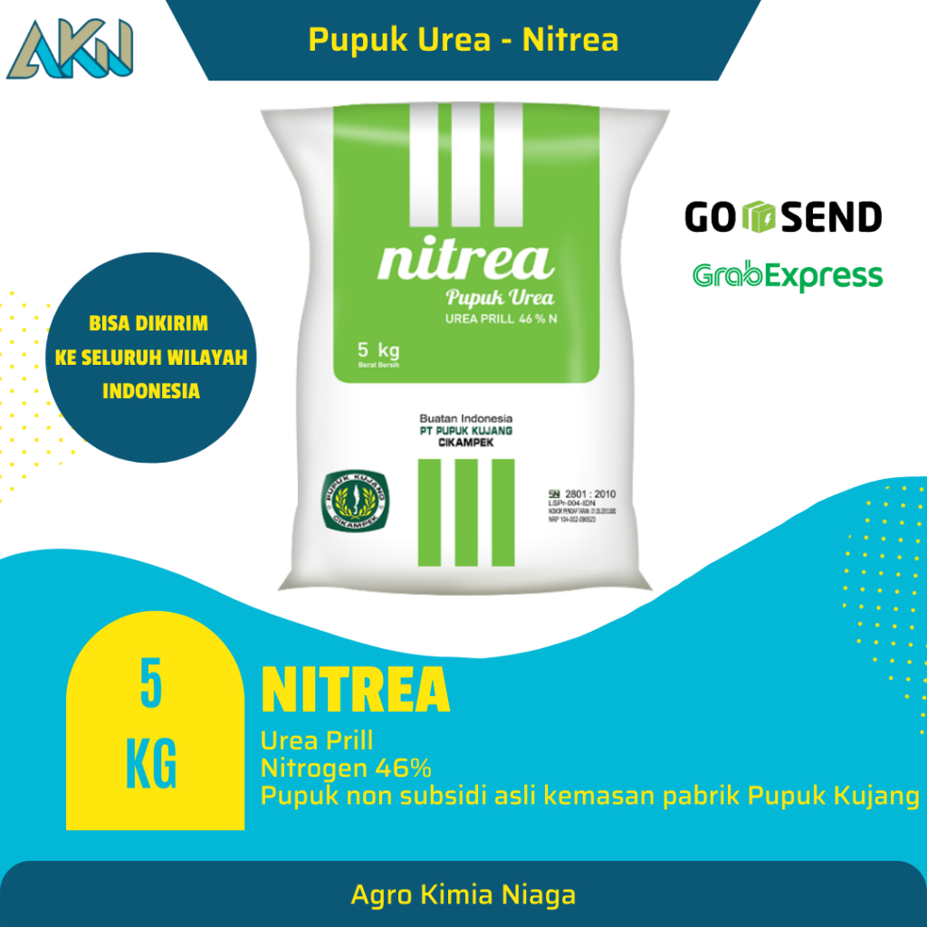 Jual Nitrea Pupuk Urea 5 KG | Pupuk Kujang | Pupuk Urea PUPUK | Shopee ...