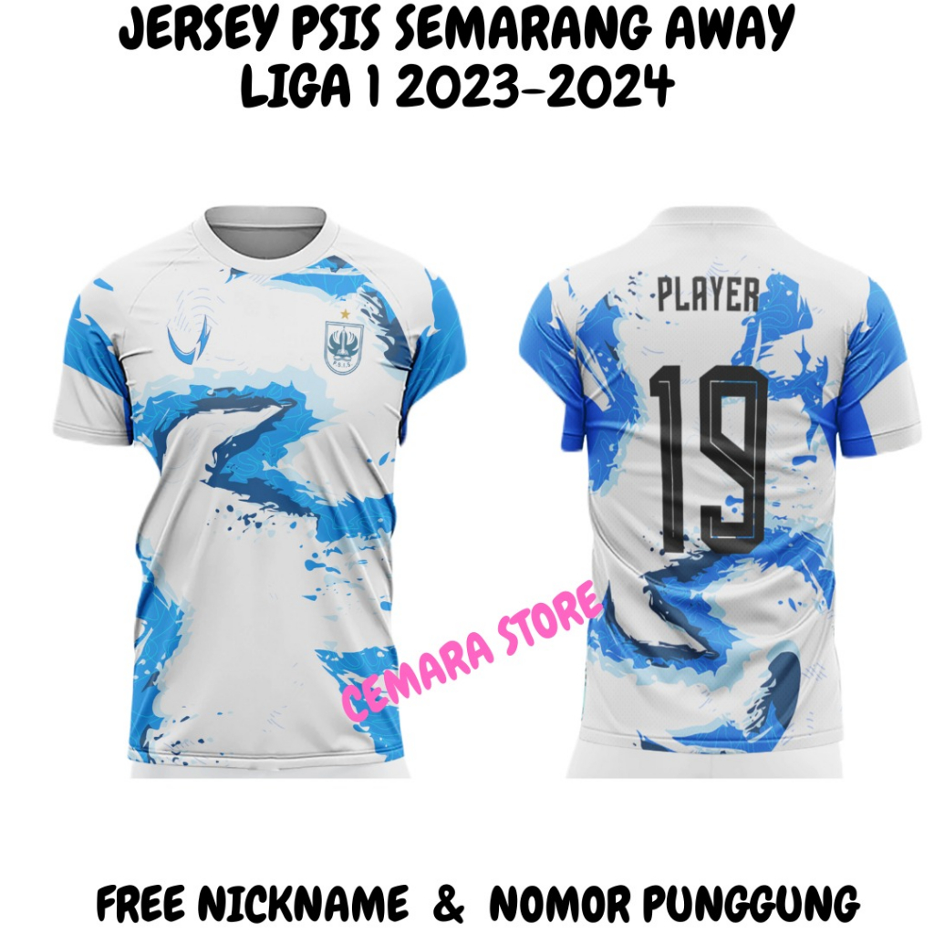 Jual JERSEY PSIS SEMARANG AWAY LIGA 1 2023-2024 | Shopee Indonesia