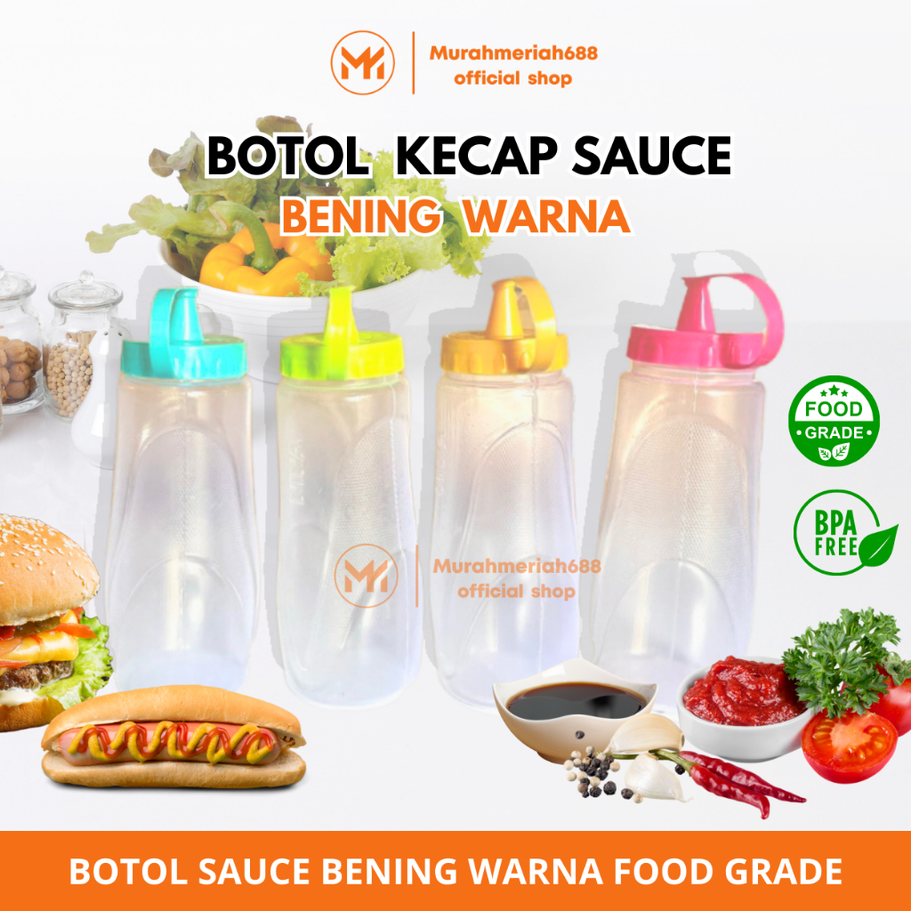 Jual MM - A062 - NEW BOTOL BENING SAOS PLASTIK - BOTOL PLASTIK KECAP ...