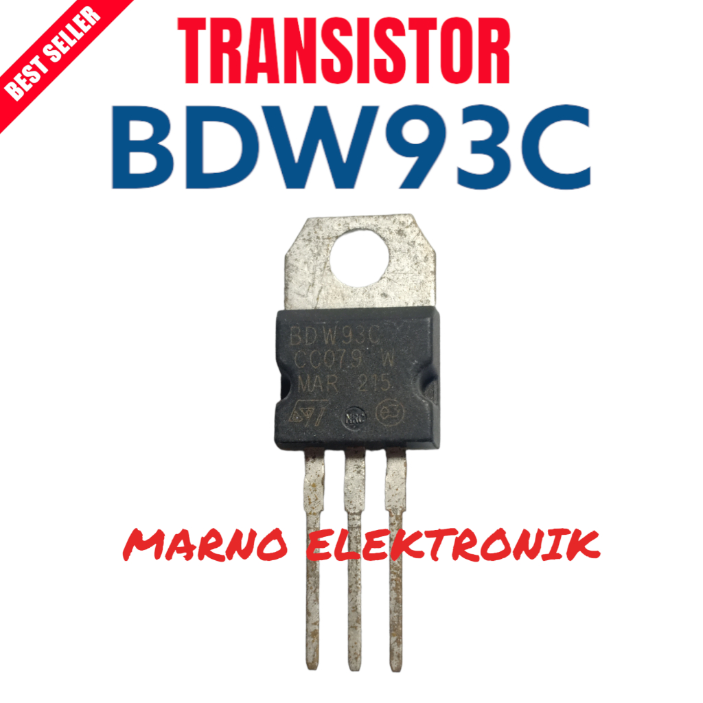 Jual TRANSISTOR TR BDW93C BDW 93C BDW-93C ASLI ORI ORIGINAL | Shopee ...