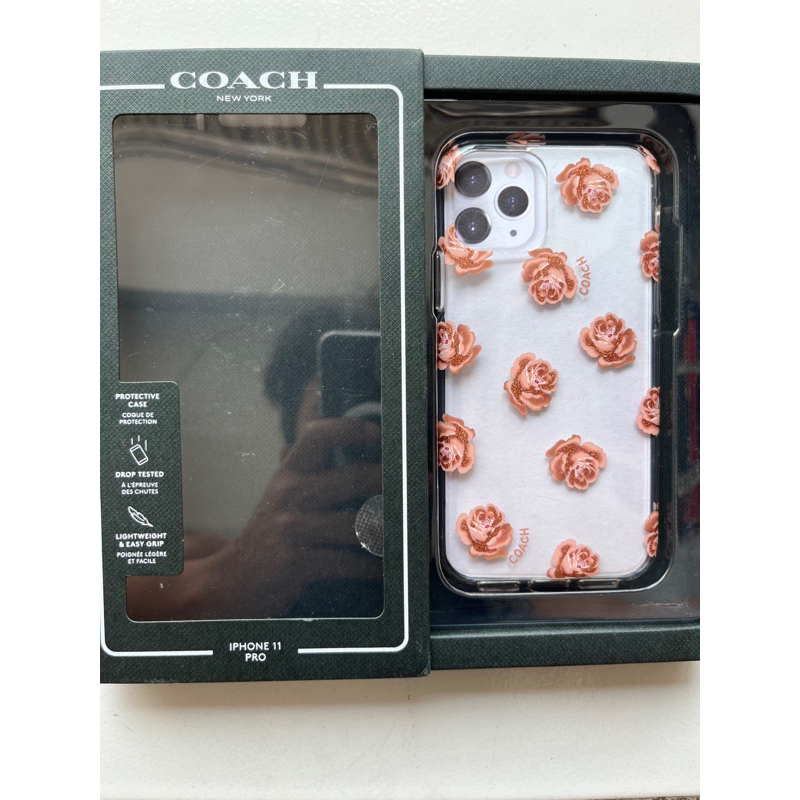 Jual case coach iphone 11 pro original ibox | Shopee Indonesia