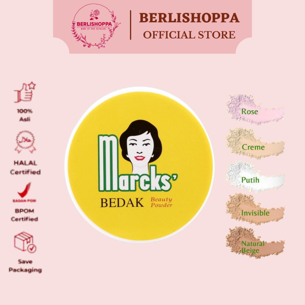Jual Marcks Loose Powder / Bedak Tabur Marcks Classic 40gr | Shopee ...