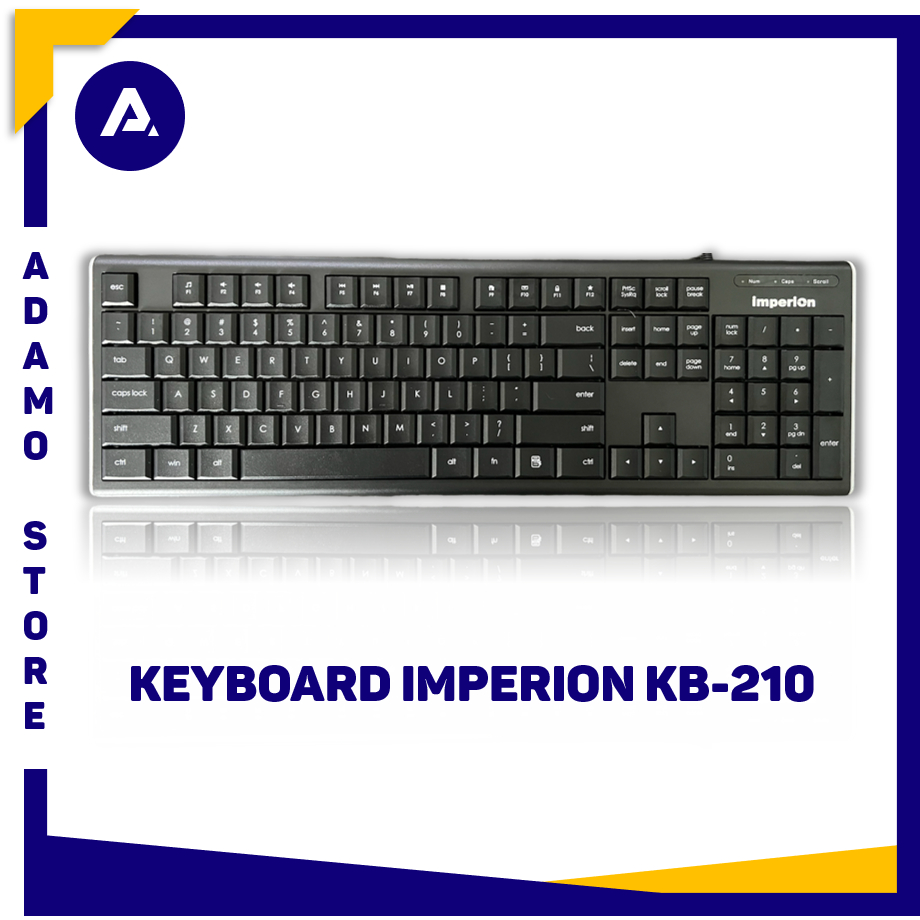 Jual Keyboard Imperion KB-210 USB Multimedia Keyboard | Shopee Indonesia