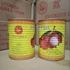Jual JUAL LYCHEE IN SYRUP KALENG LECI KALENG CHEN JIANG JI 565 GRAM ...