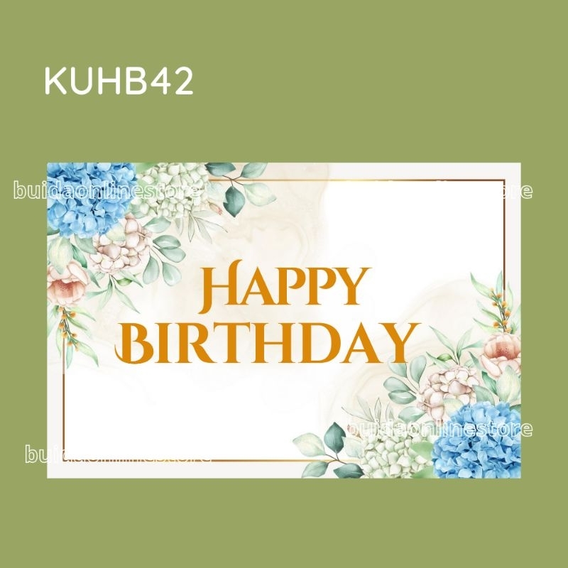 Jual Kartu Ucapan / Stiker / topper Happy Birthday Wedding Graduation ...