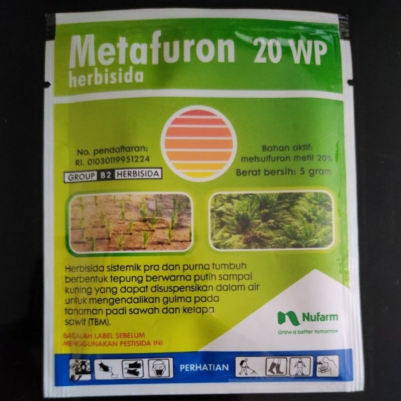 Jual Herbisida Racun Rumput METAFURON 20WP 5gr | Shopee Indonesia