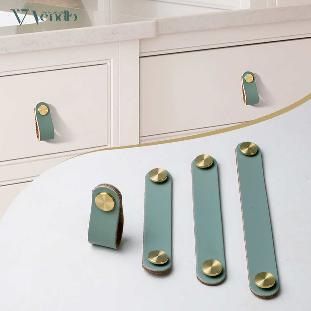Jual Handle Laci Kulit - Gagang Knob Laci Valéry Leather Cabinet Handle ...